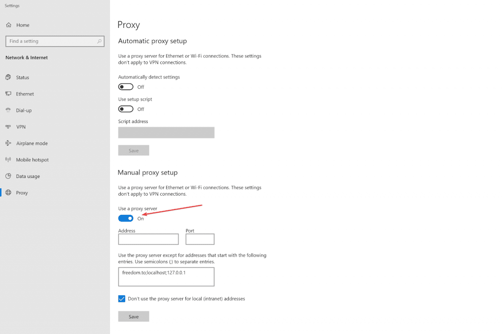 How to Set up & Use a Proxy Server on Windows 10